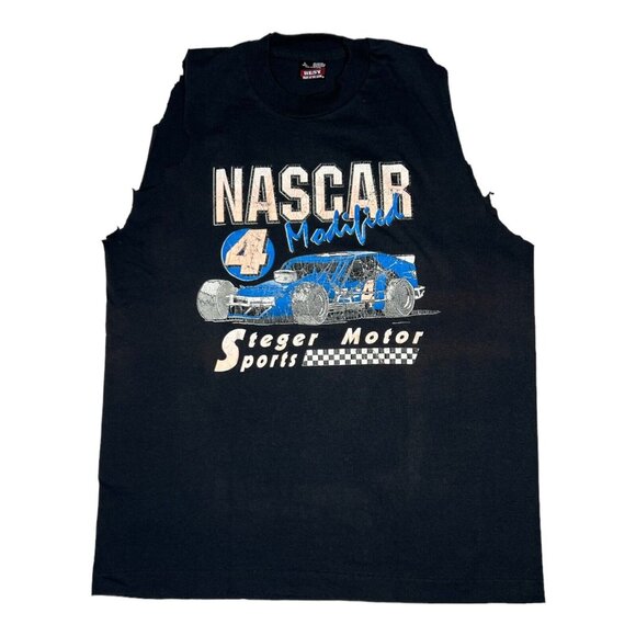 Single | Shirts | Vintage Nascar Modified Cut Off Shirt Single Stitch ...